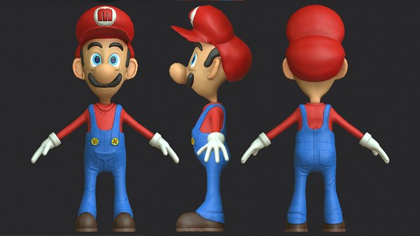 Free 3D Mario Models | TurboSquid
