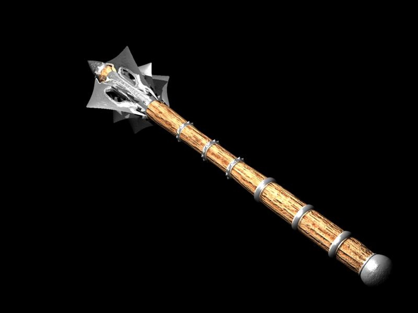Free Mace 3d Model