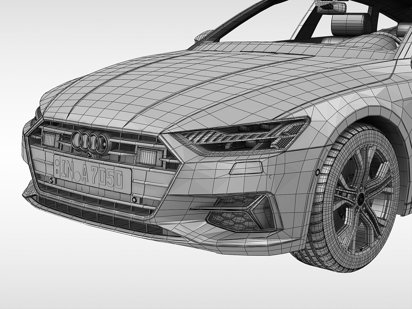 Audi Car 3D Model - TurboSquid 1292955