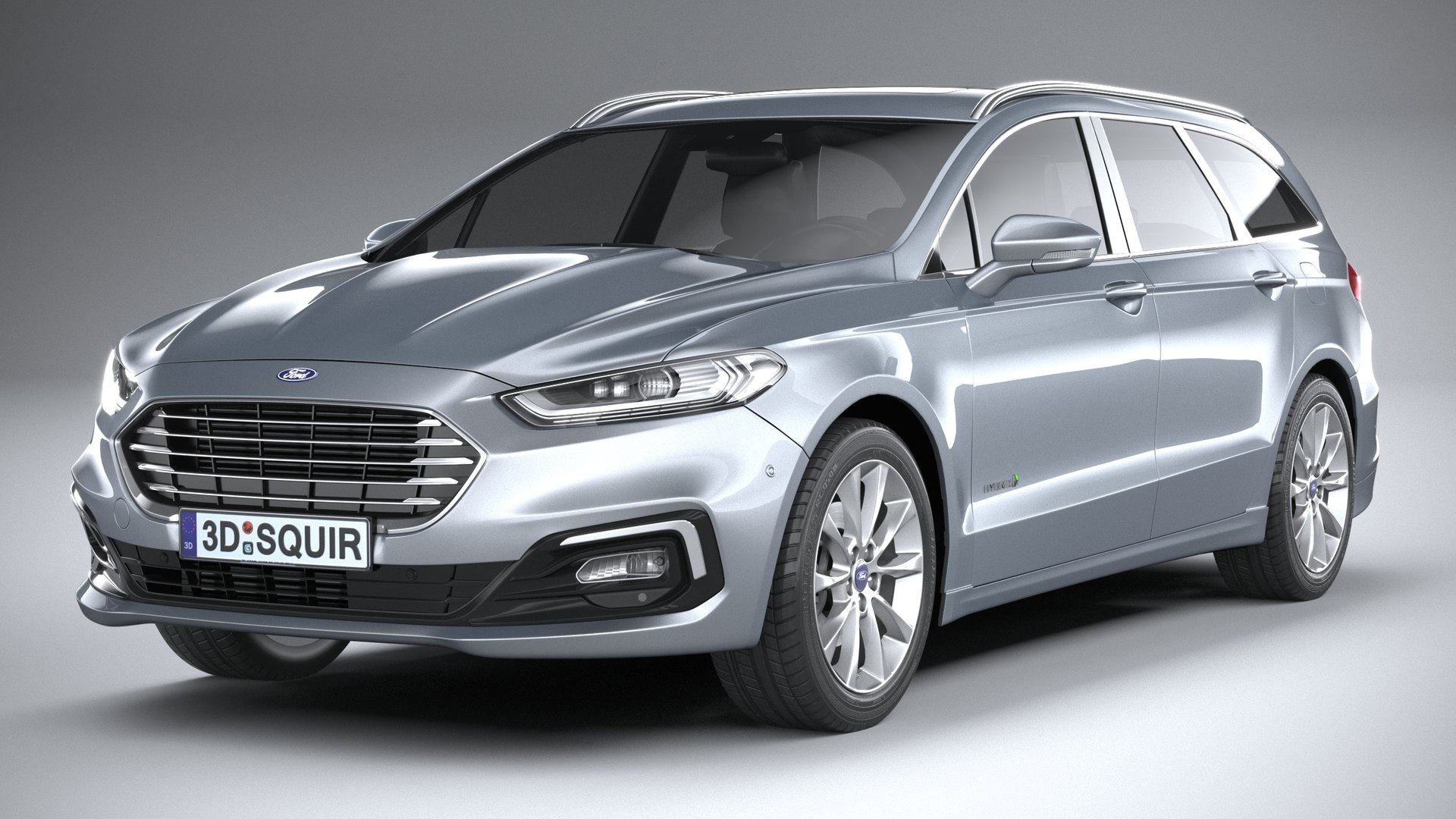 Ford Mondeo Estate Regular 2021 3D Model - TurboSquid 2062638