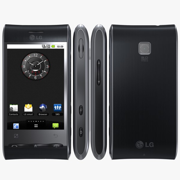 LGコンボイGT540ブラック3Dモデル - TurboSquid 776507