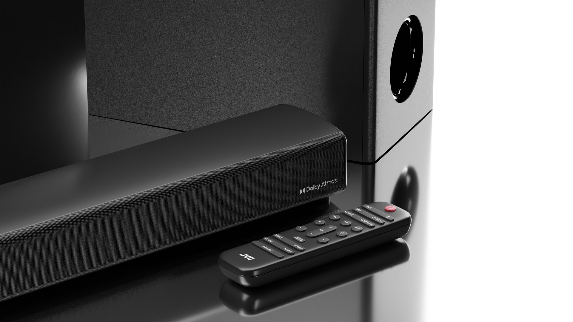 3D модель Audio system JVC 3D model - TurboSquid 1963092