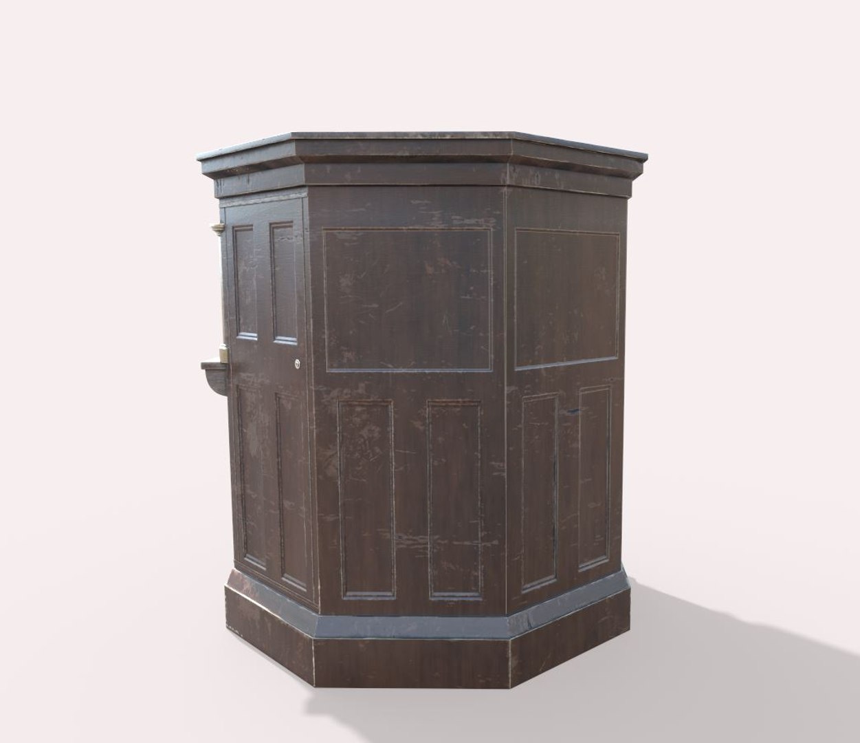 Ticket Booth 3D Model - TurboSquid 2024689