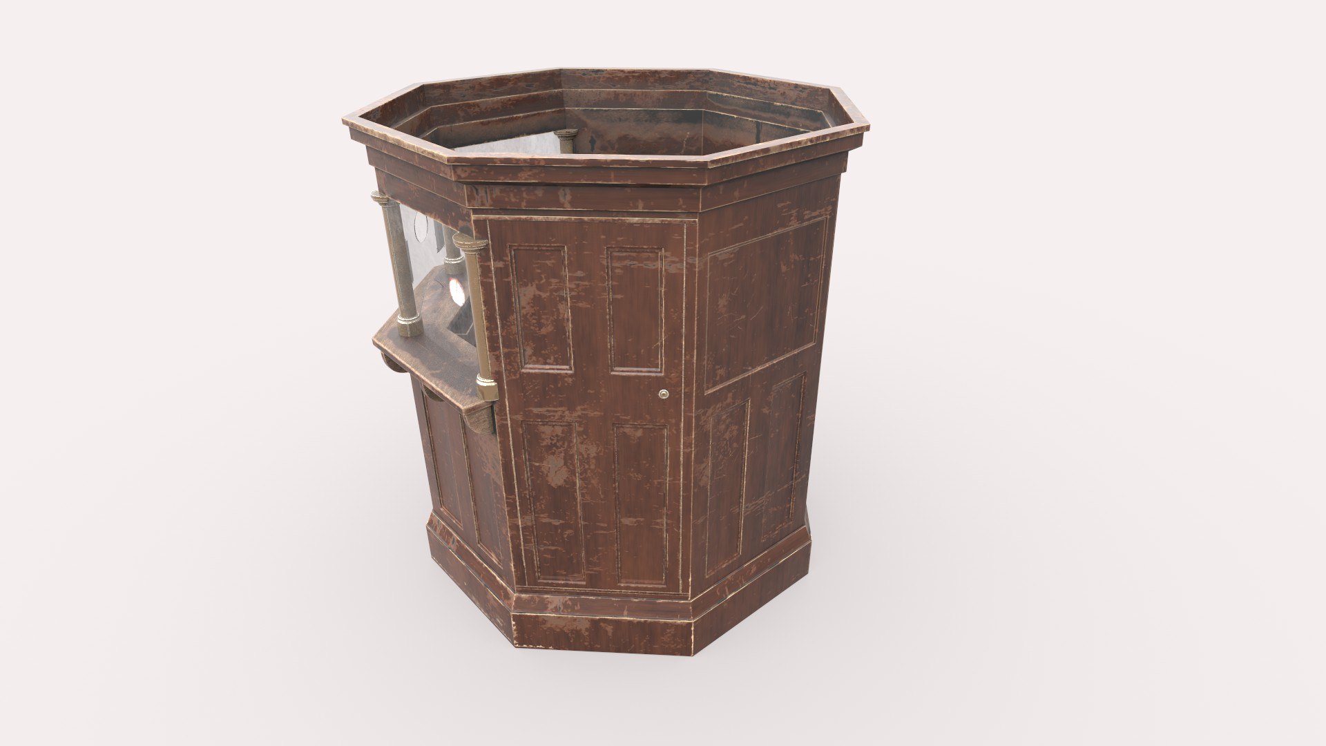Ticket Booth 3D Model - TurboSquid 2024689