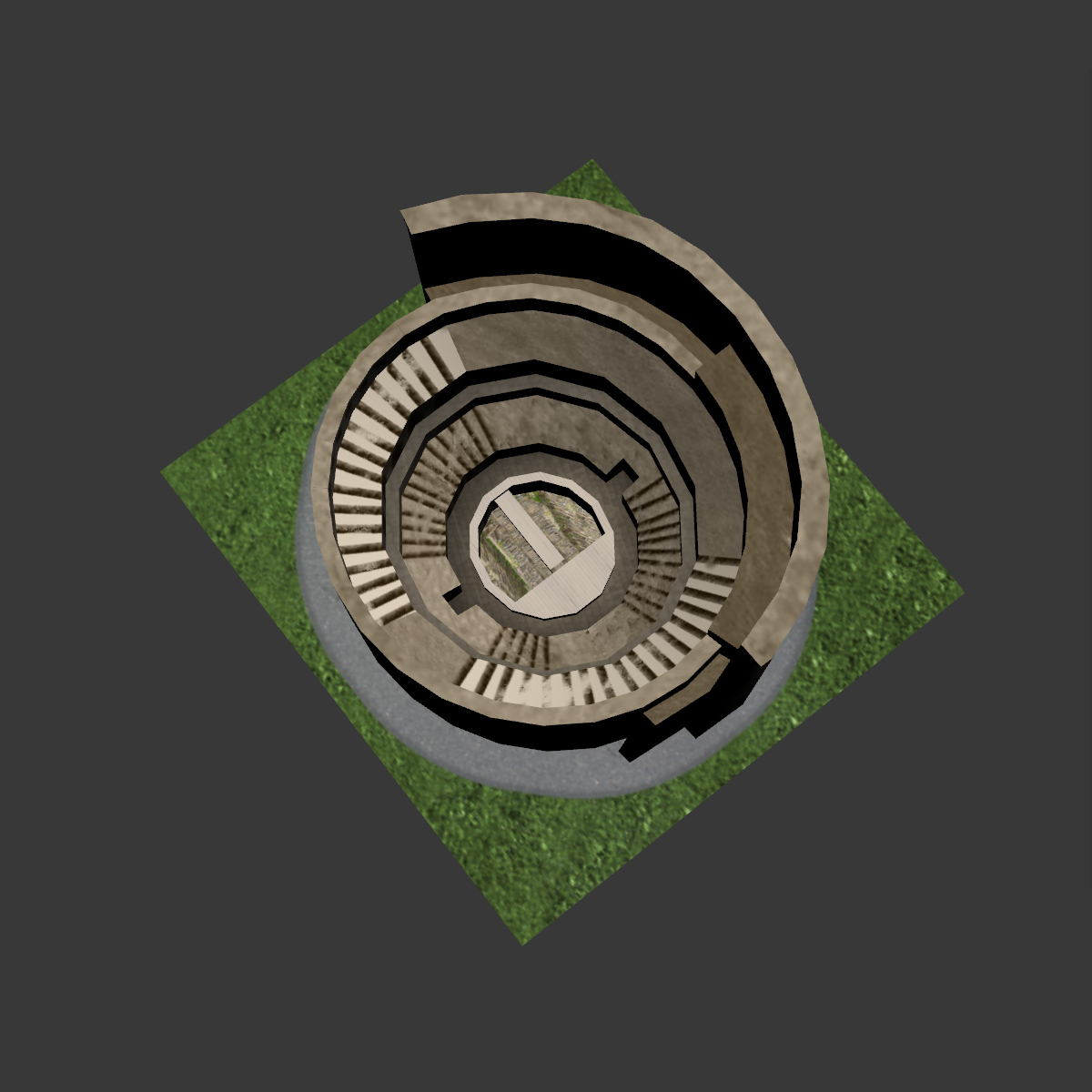 colosseum theatre gladiator 3d model