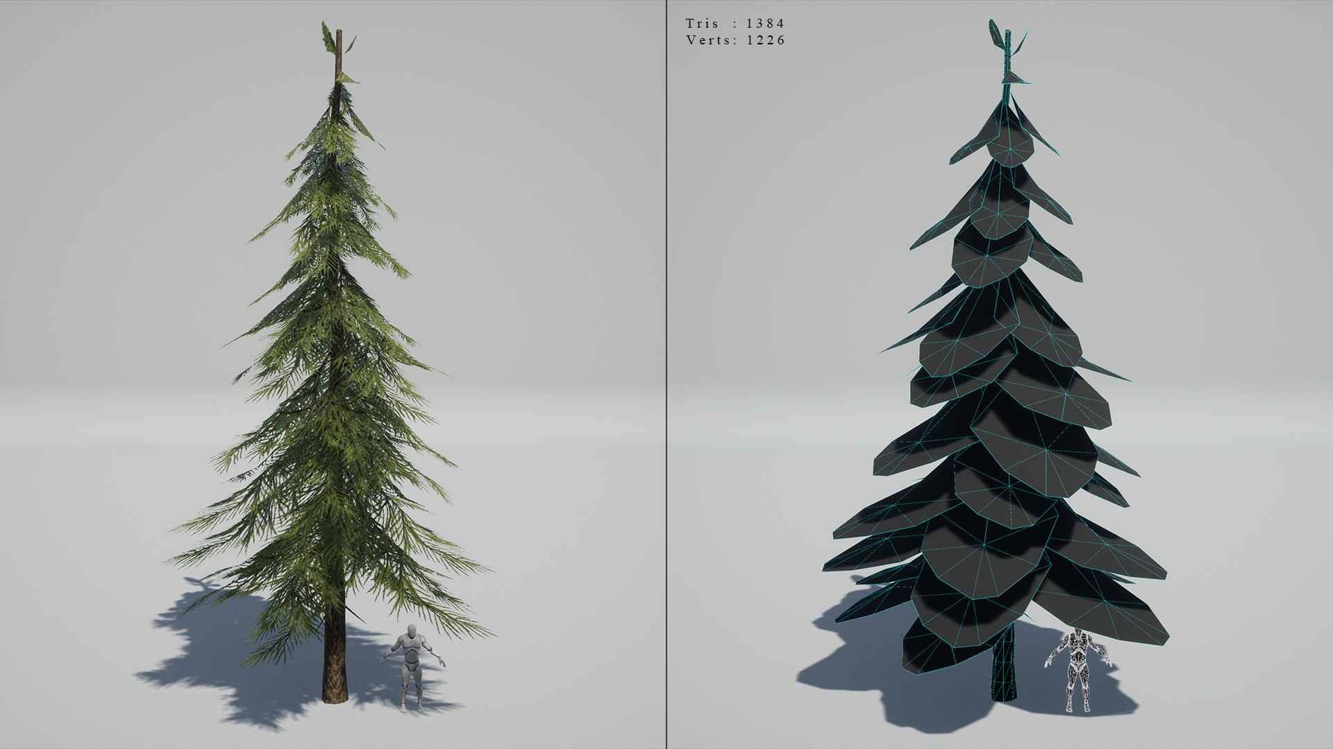 3D Pine Trees - High Quality Low-Poly Models -UE4-Unity-Vray-Corona ...