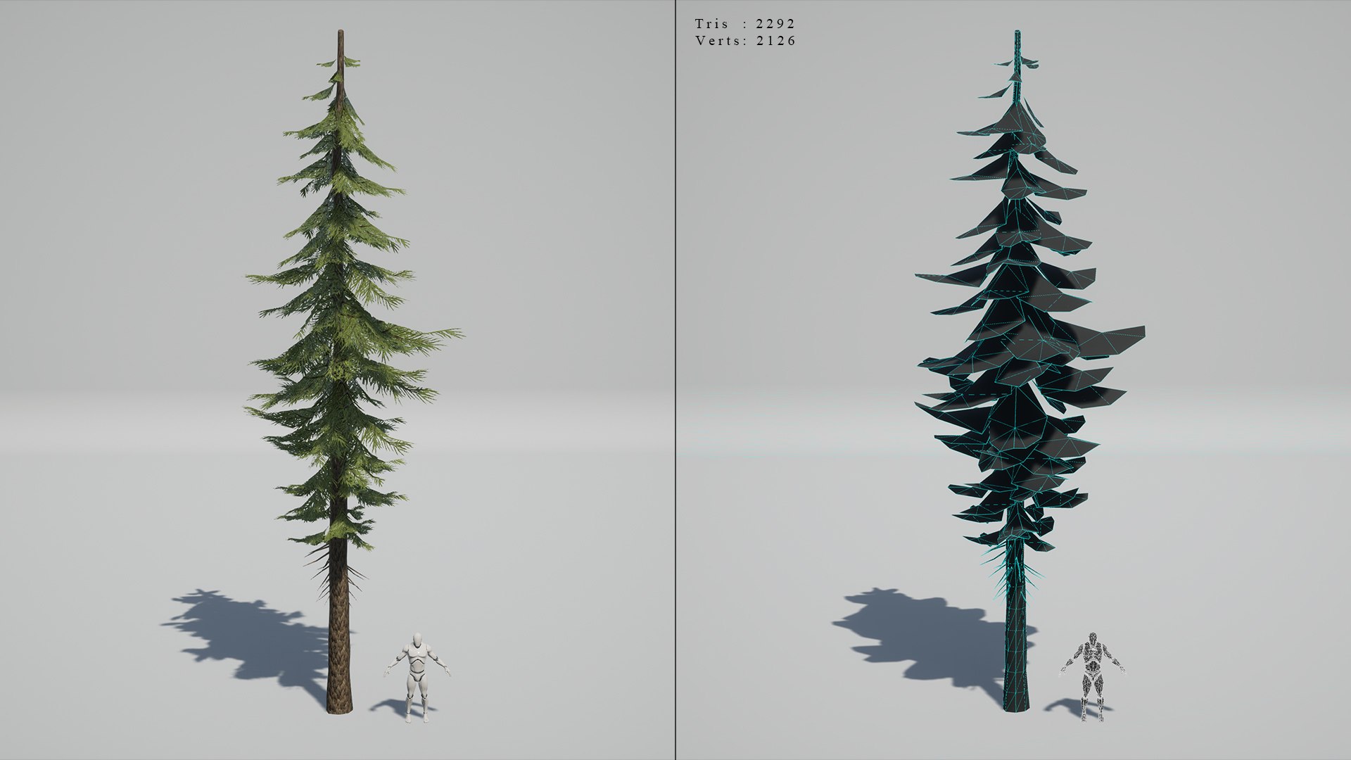 3D Pine Trees - High Quality Low-Poly Models -UE4-Unity-Vray-Corona ...