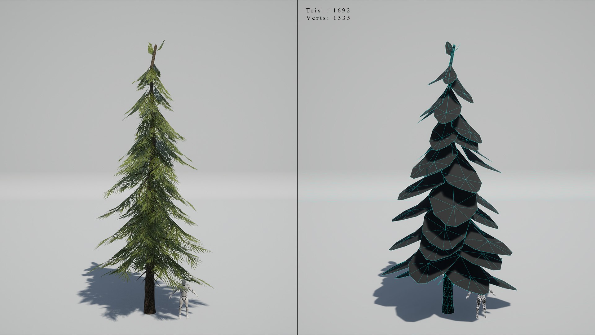 3D Pine Trees - High Quality Low-Poly Models -UE4-Unity-Vray-Corona ...