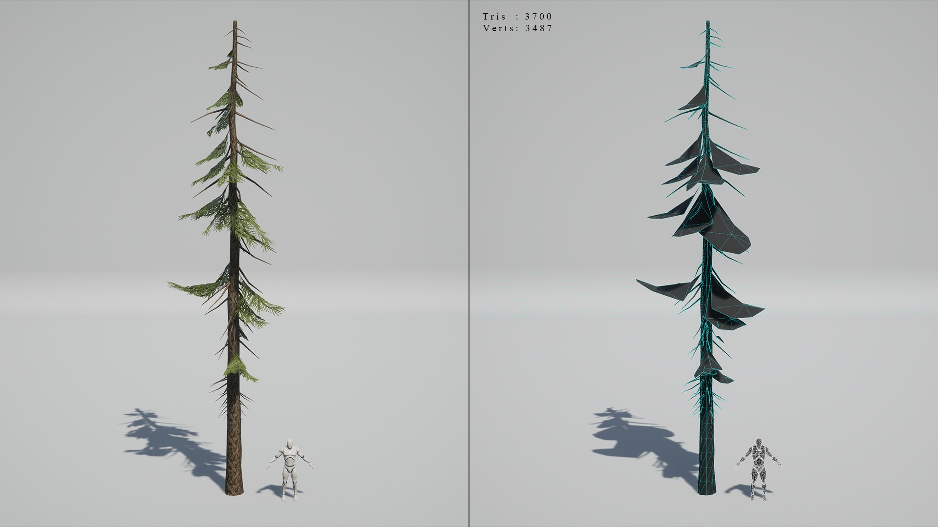 3D Pine Trees - High Quality Low-Poly Models -UE4-Unity-Vray-Corona ...