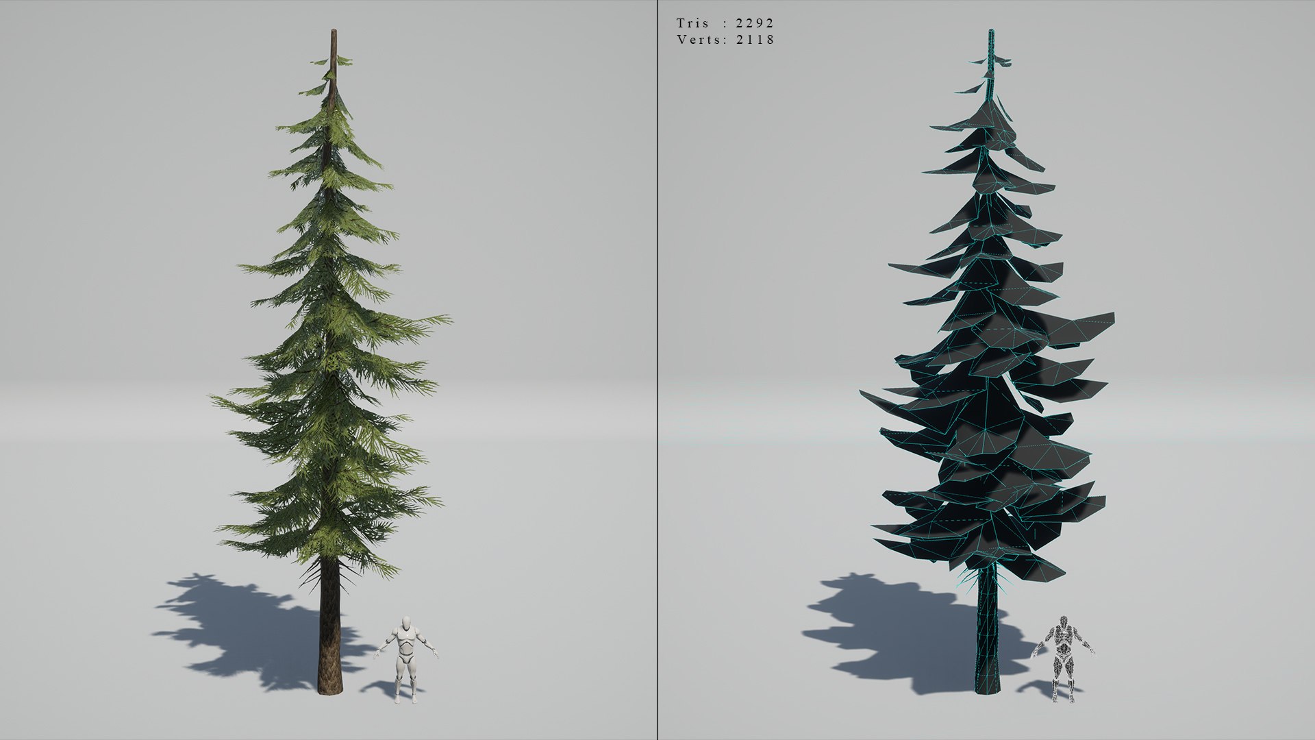 3D Pine Trees - High Quality Low-Poly Models -UE4-Unity-Vray-Corona ...