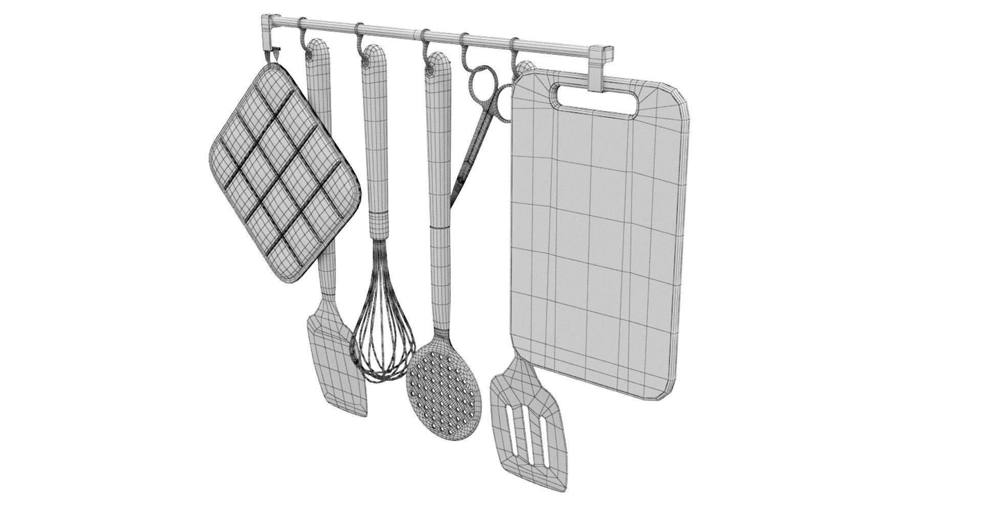 Real kitchen utensil 3D model - TurboSquid 1421327