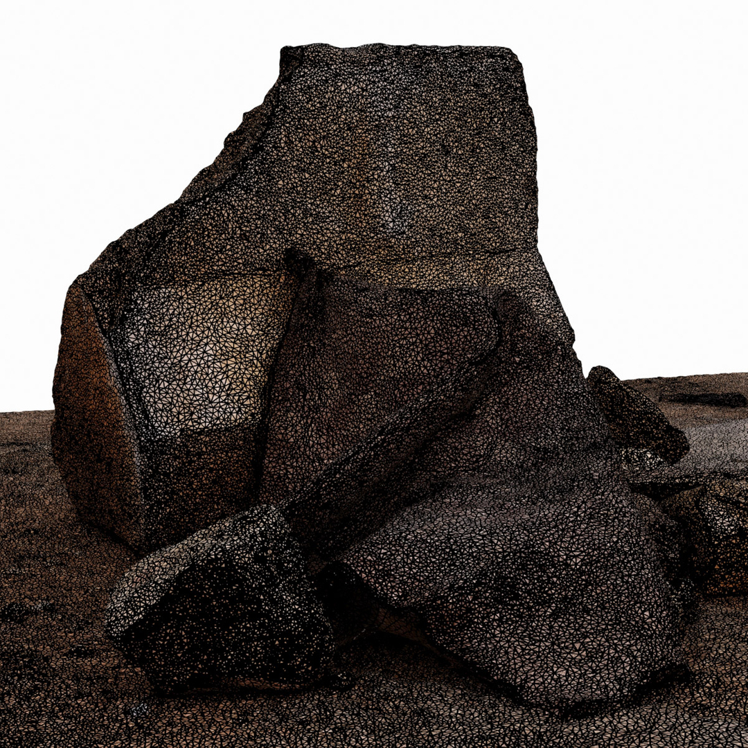 photoscaned roadblock max