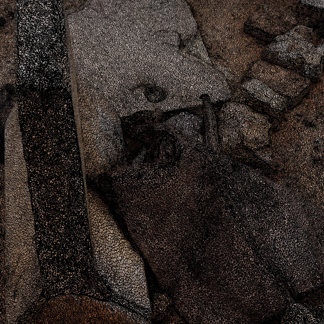 photoscaned roadblock max