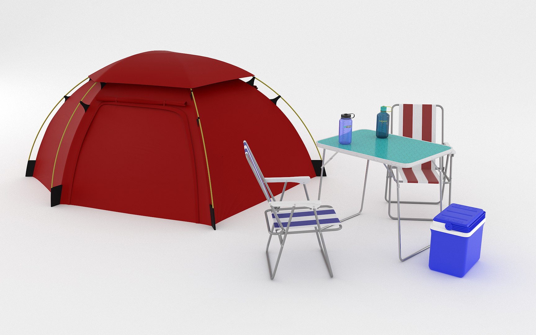 3D Camping Gear Collection - TurboSquid 2017800