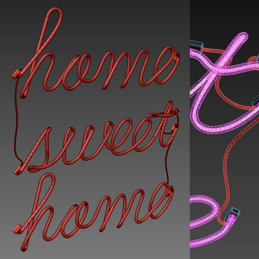 Light Modules Set 058 Neon 3D Model - TurboSquid 1732853