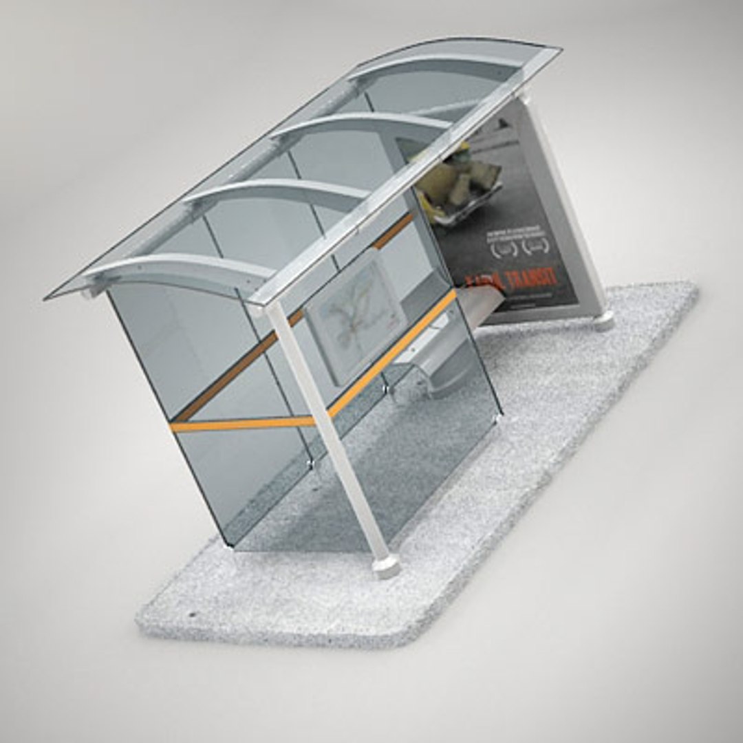 maya bus stop modern