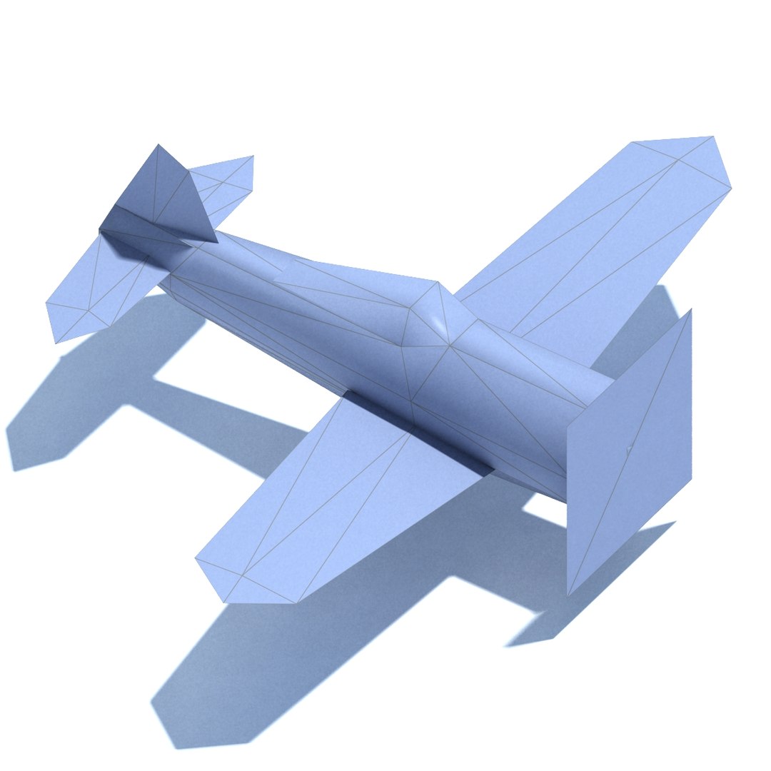 lods air plane 3d model