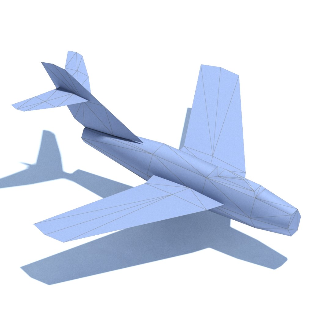 lods air plane 3d model