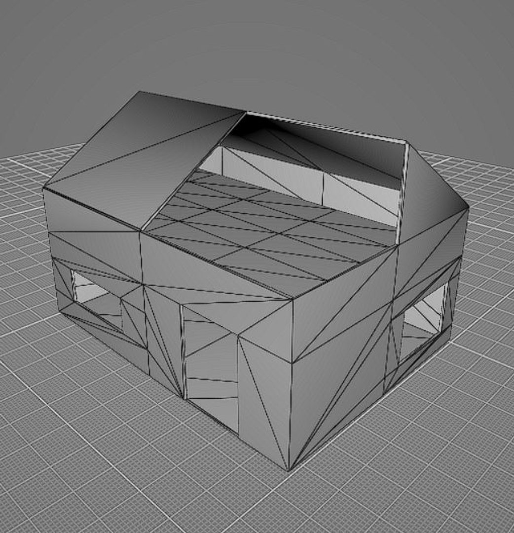 House Structure 3D Model - TurboSquid 1607629