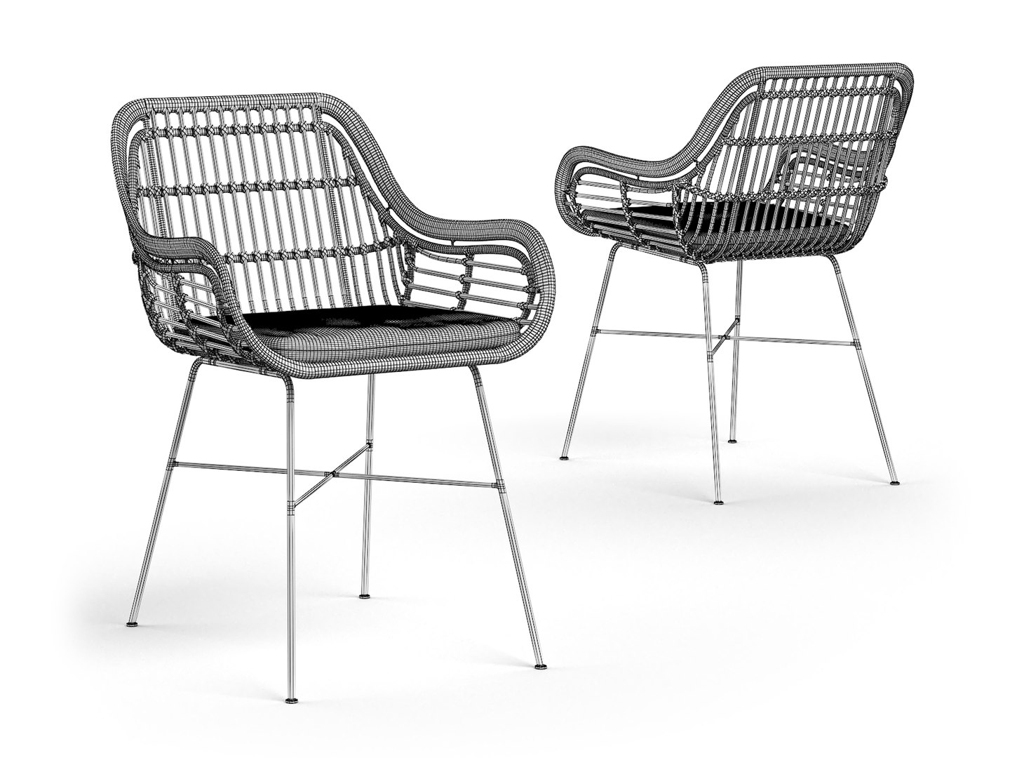 Chiloe Chair RendezVousDeco 3D Model - TurboSquid 2299023