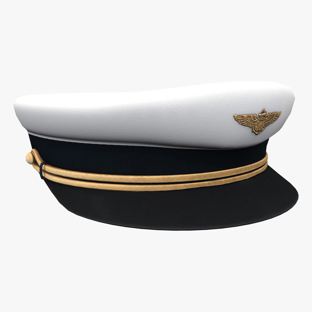 Military White Navy Hat 3D - TurboSquid 1959707