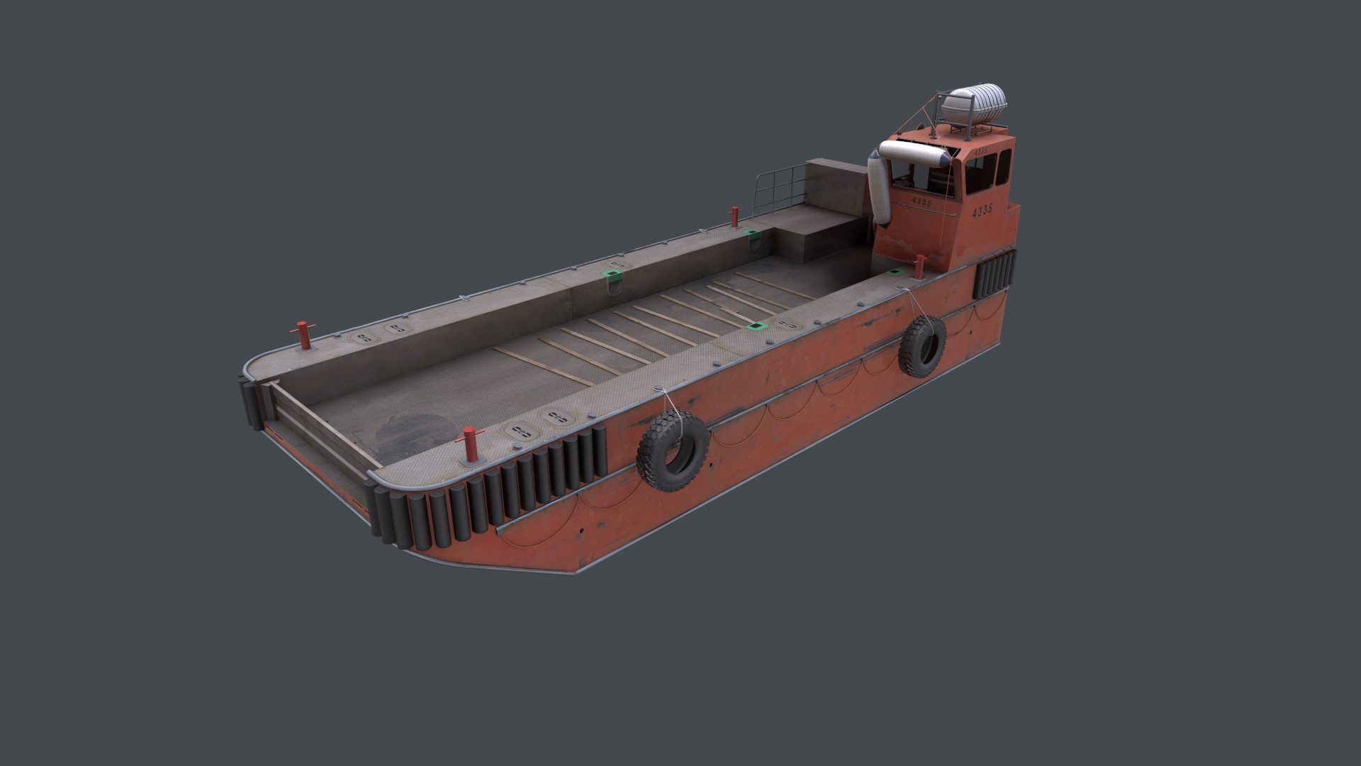 3D Antarctic Barge - TurboSquid 2024658
