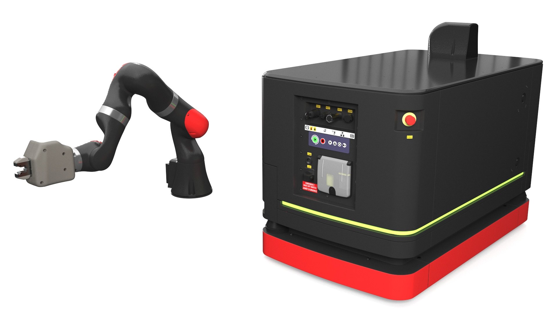 3D Autonomous Robot Hand With Manipulator Rigged For Maya - TurboSquid ...