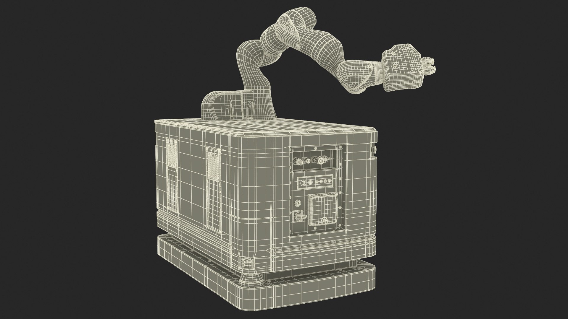 3D Autonomous Robot Hand With Manipulator Rigged For Maya - TurboSquid ...