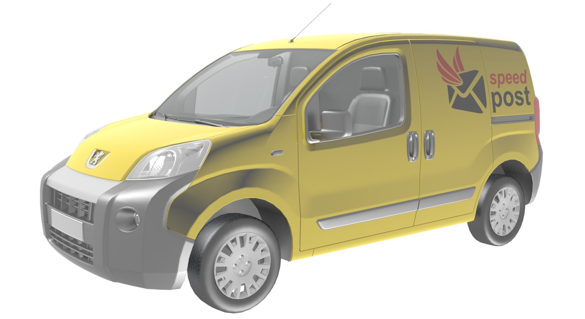 3d post-office postal model