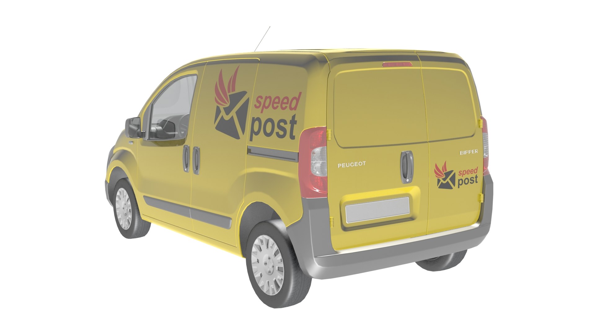 3d post-office postal model