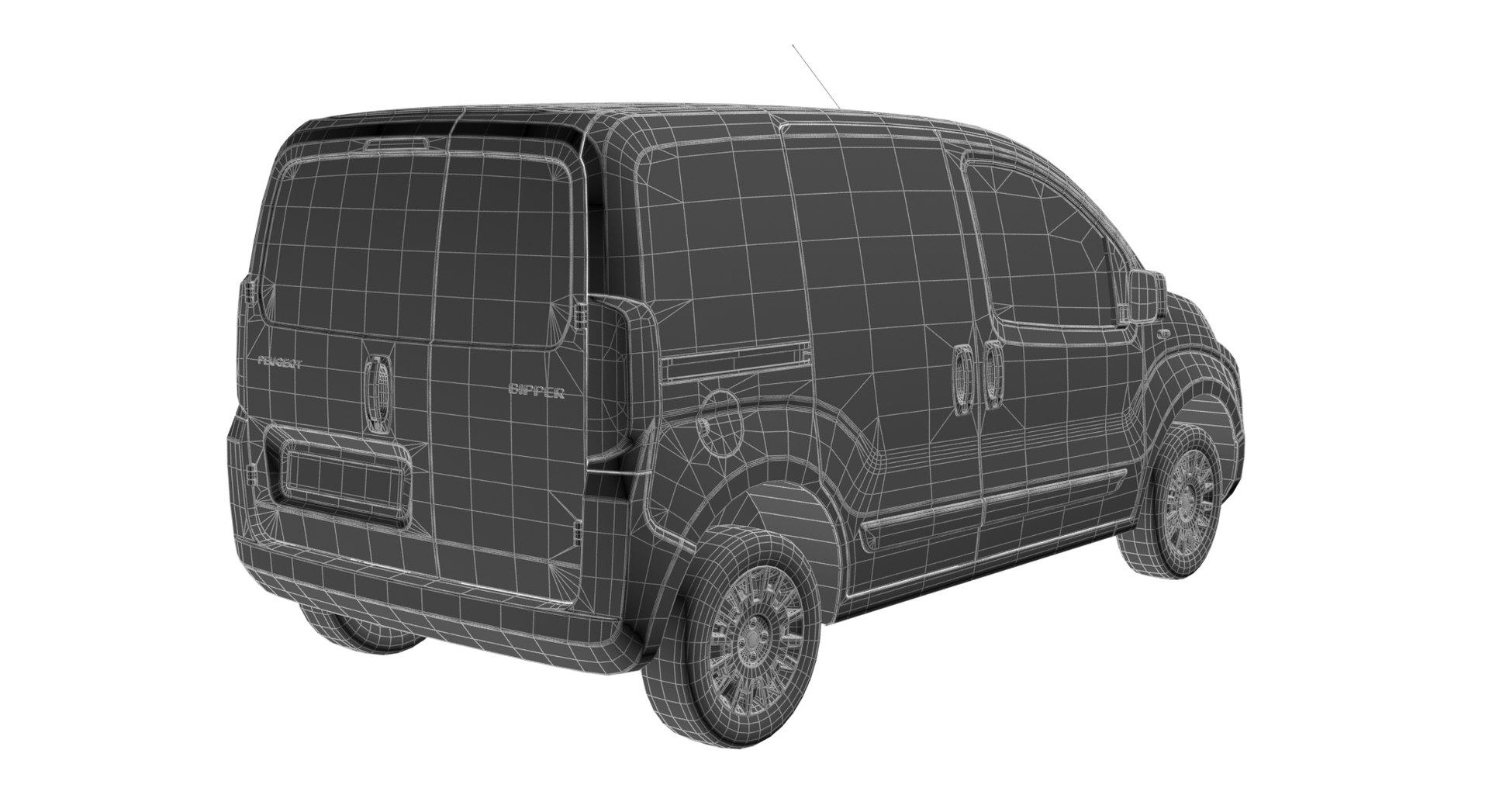 3d post-office postal model