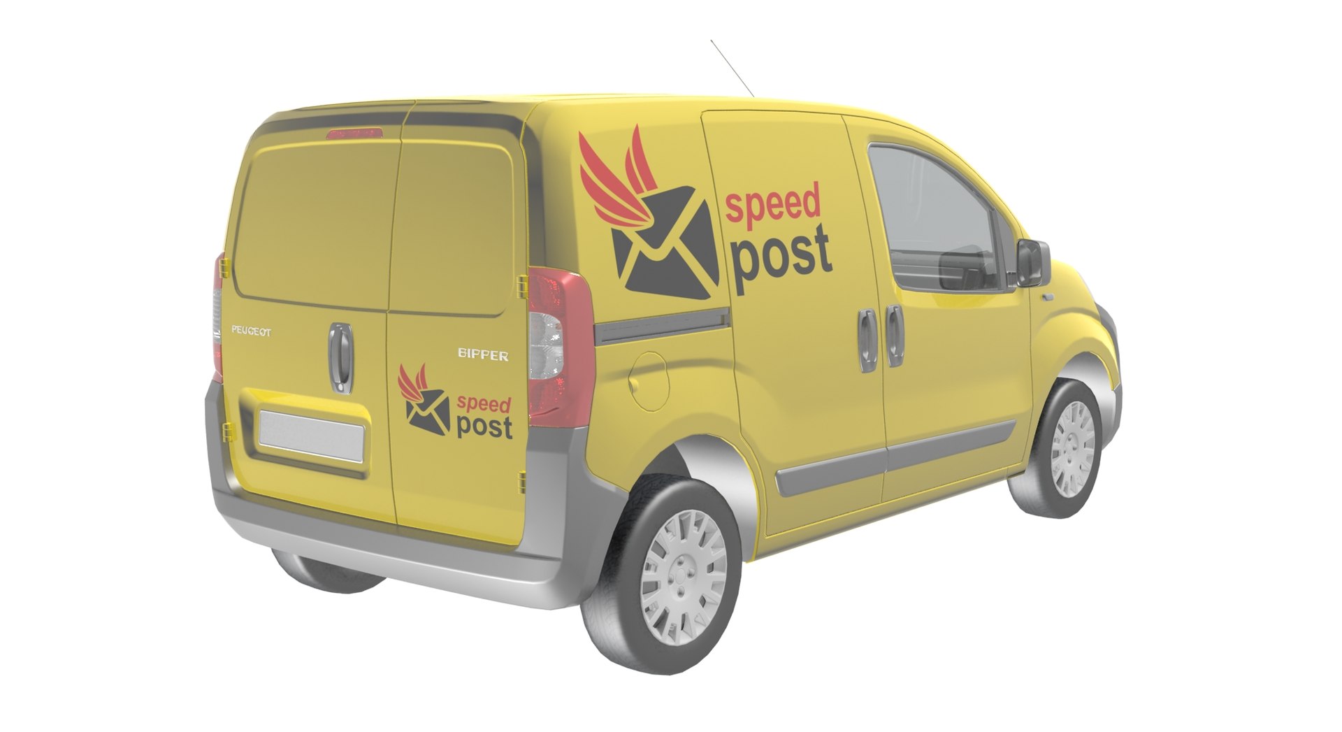 3d post-office postal model