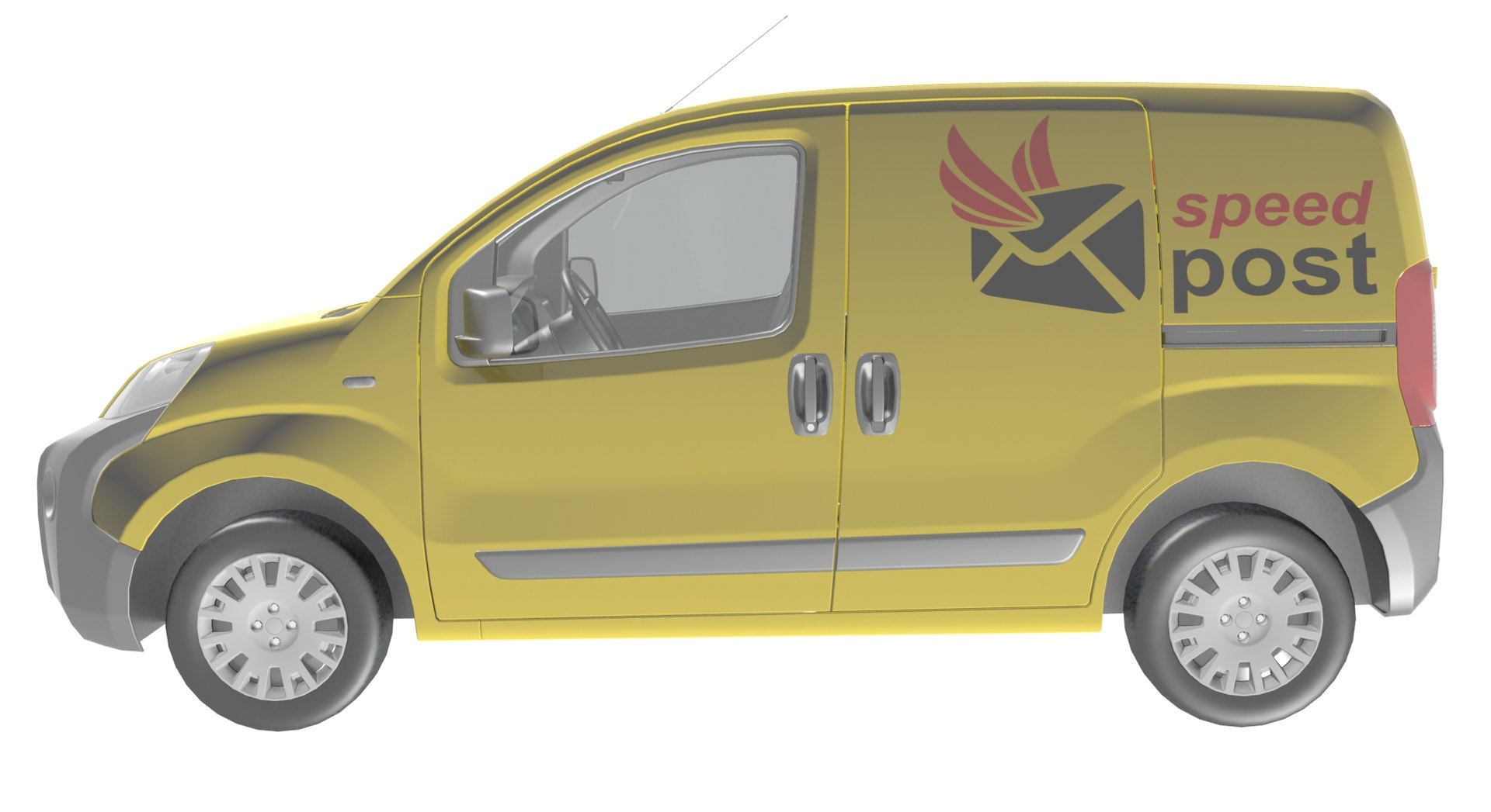 3d post-office postal model