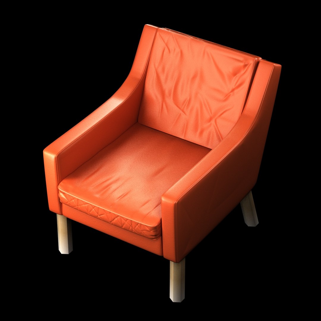 mogensen armchair 3d max
