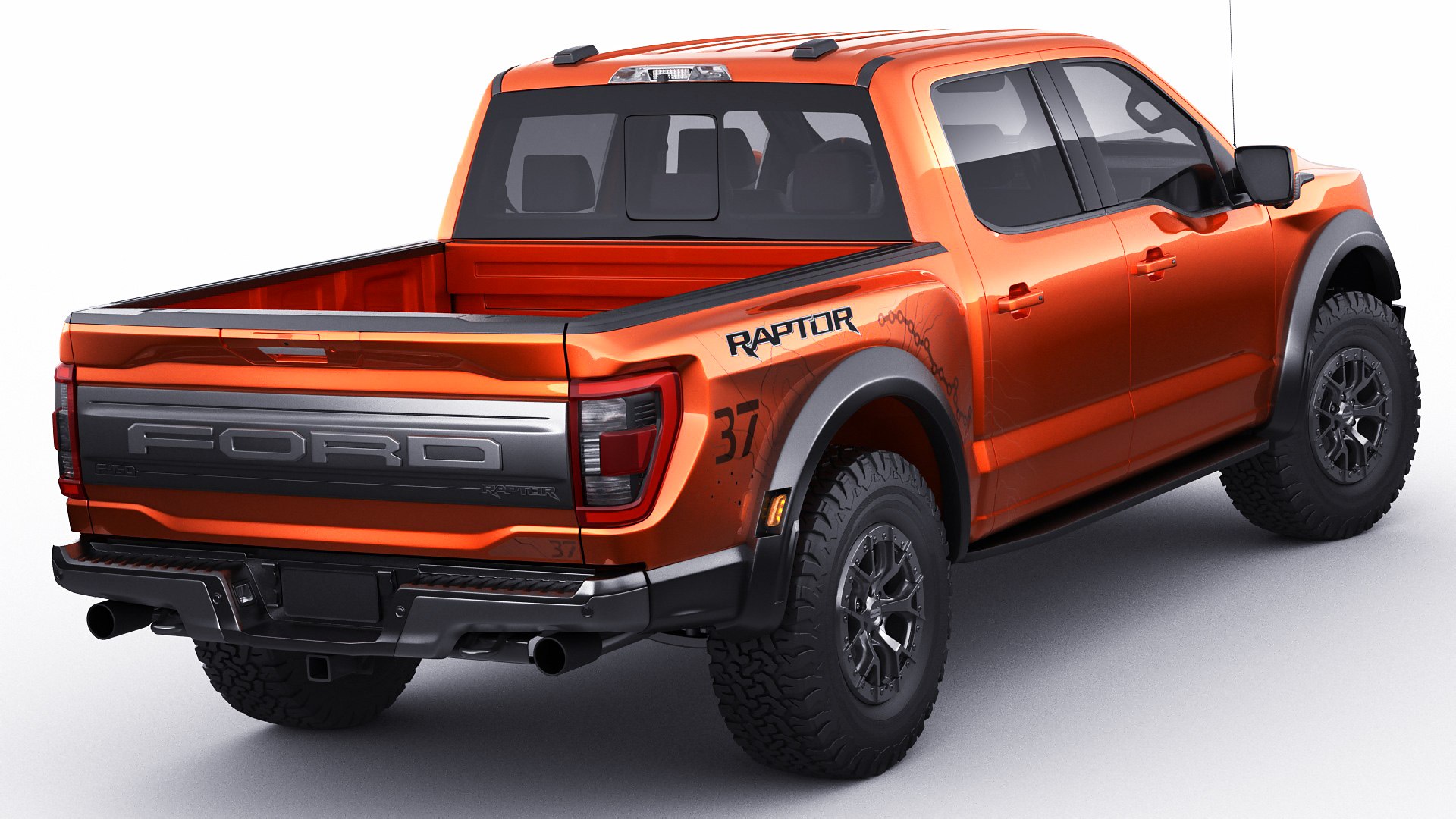 3D Ford F-150 Raptor 2021 Model - TurboSquid 1734460