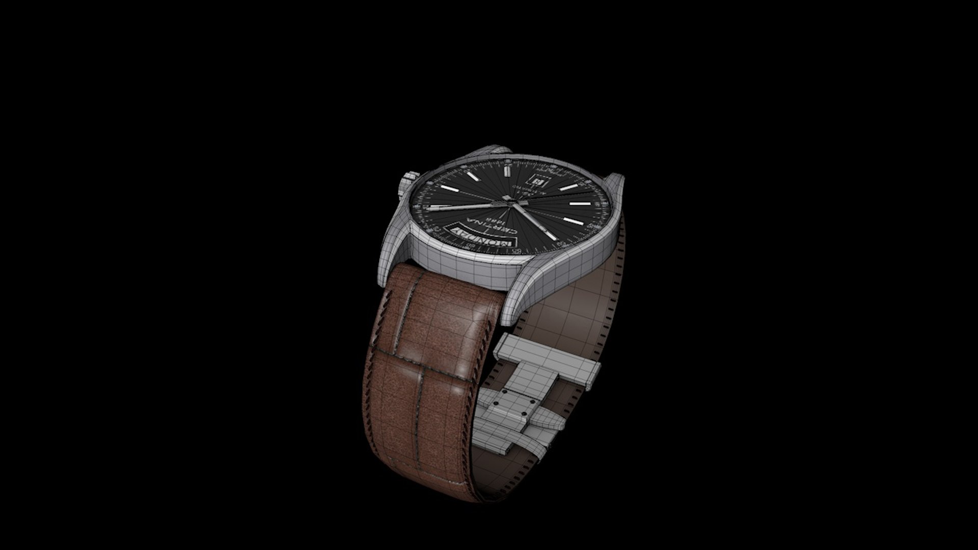 Wrist Watch 3d Obj