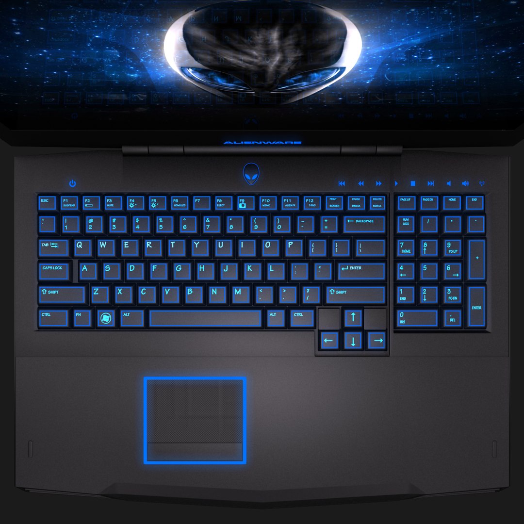 Alienware M17x Laptop 3d Max