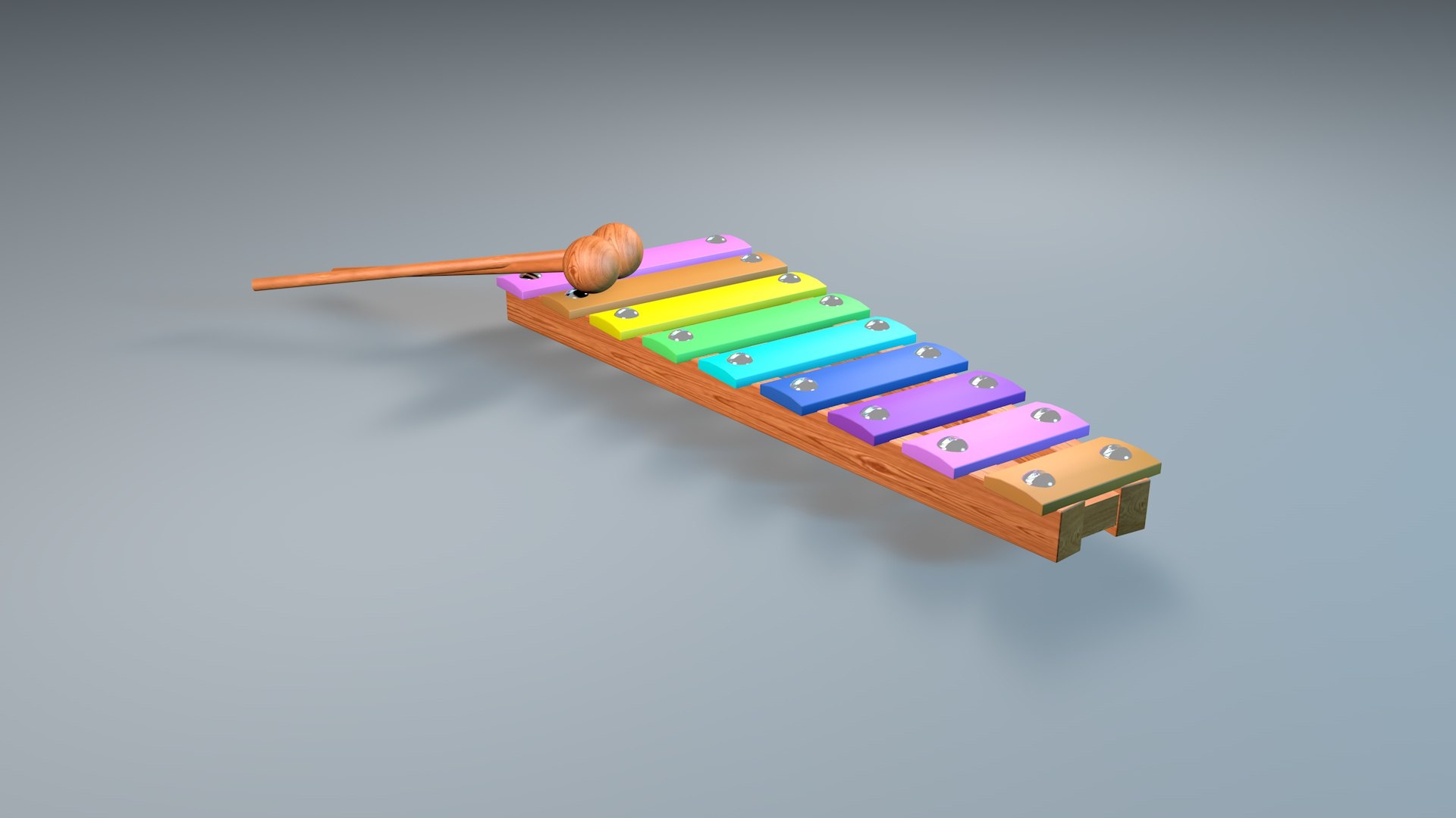 Xylophone Model - TurboSquid 1975463