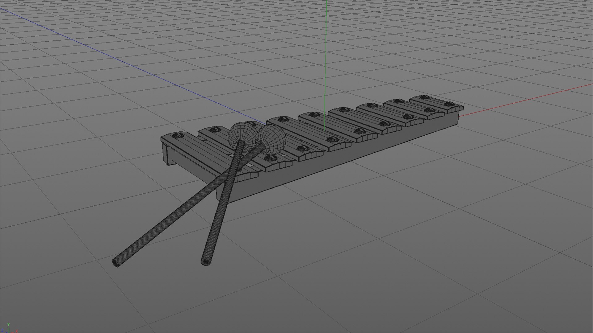 Xylophone Model - TurboSquid 1975463