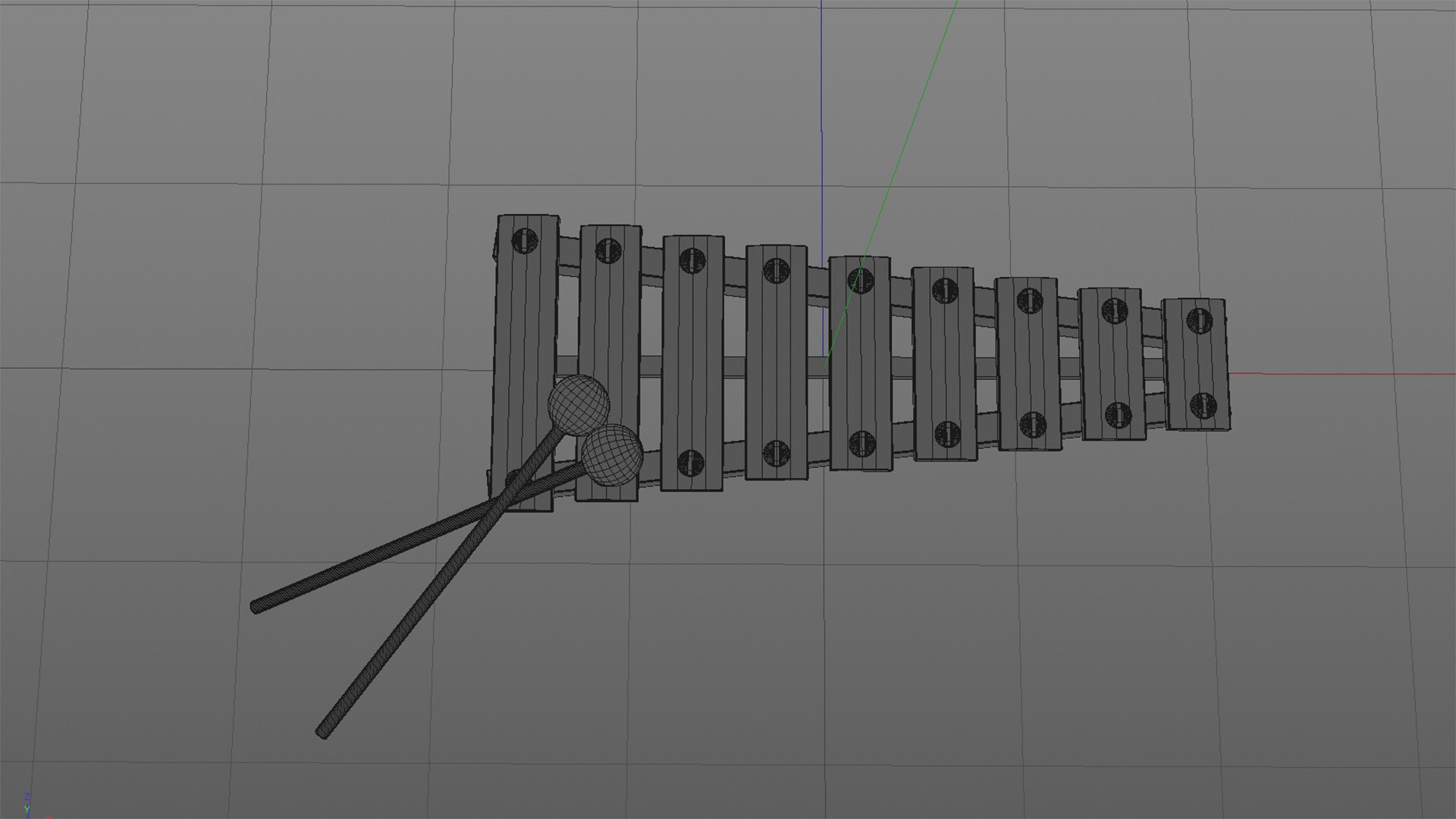 Xylophone Model - TurboSquid 1975463