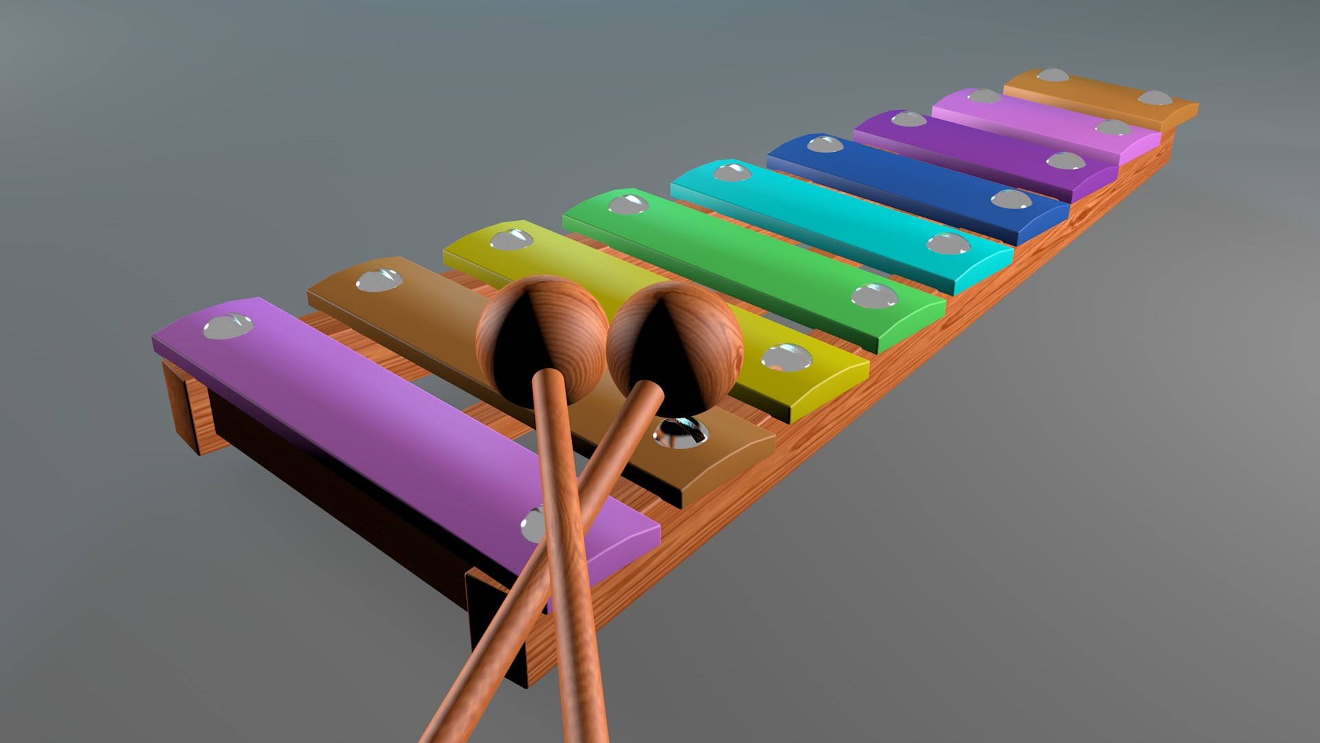 Xylophone Model - TurboSquid 1975463