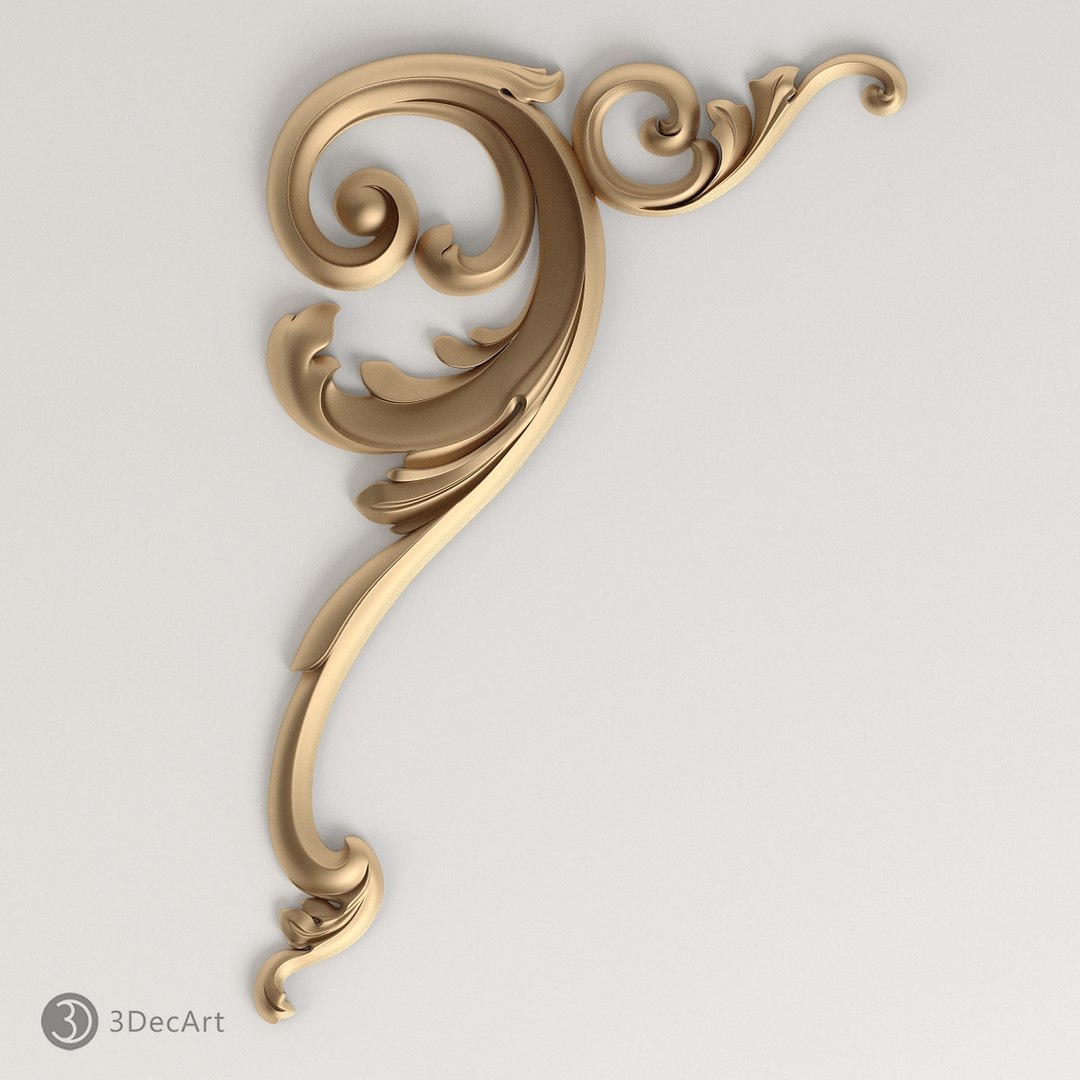Carved Scroll Cnc Max