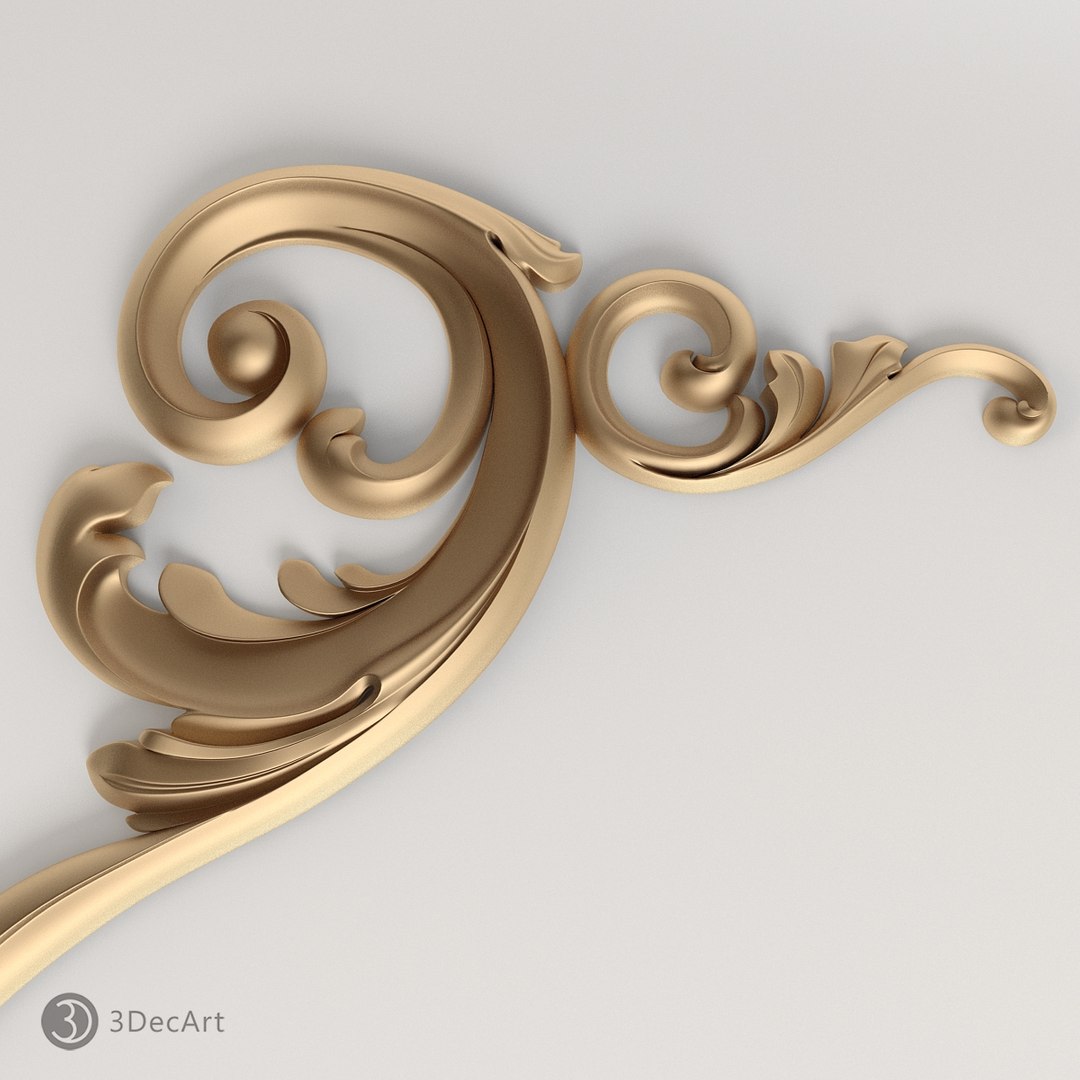 Carved Scroll Cnc Max