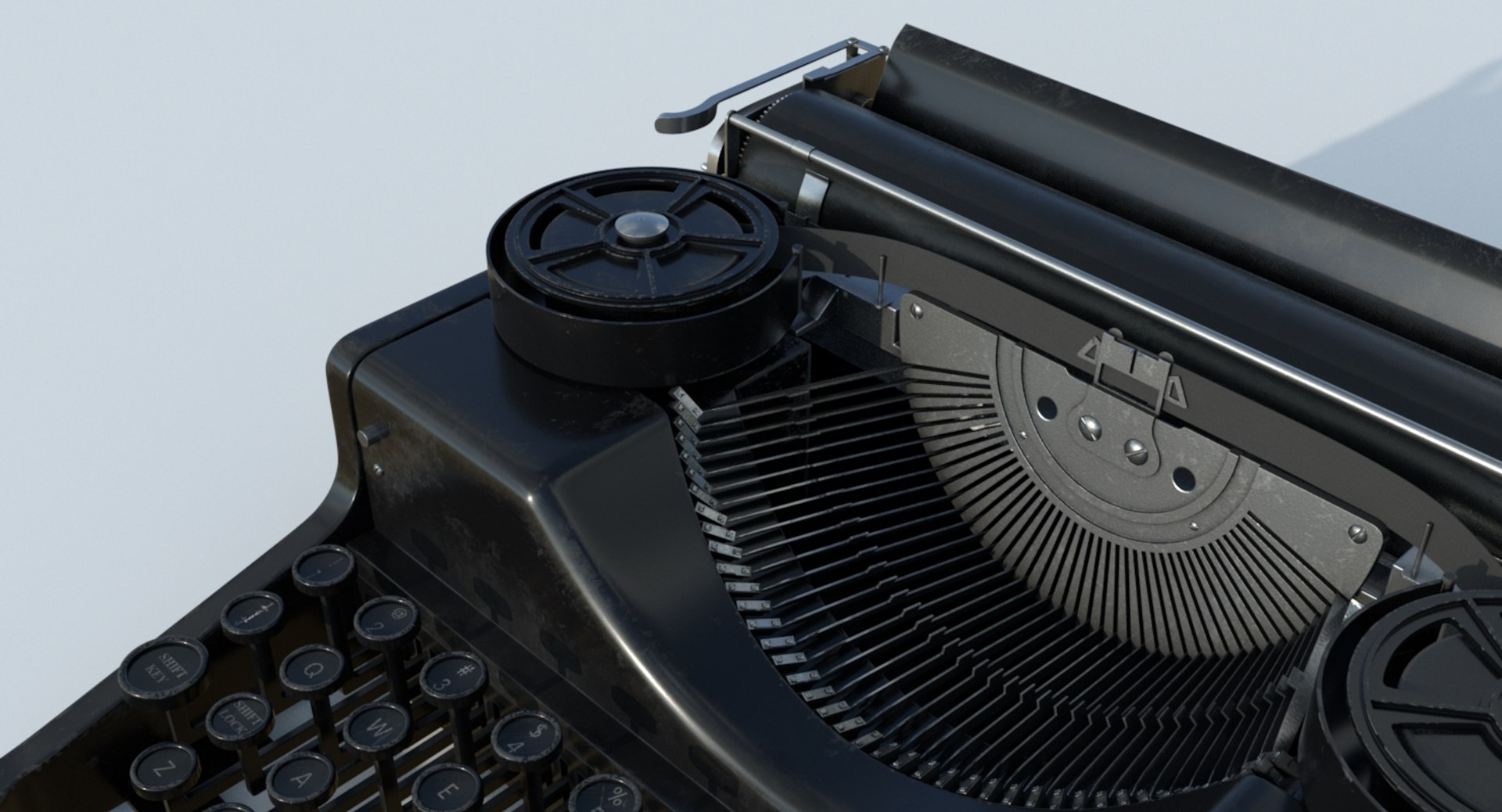 3D Type Retro Model - TurboSquid 1300640