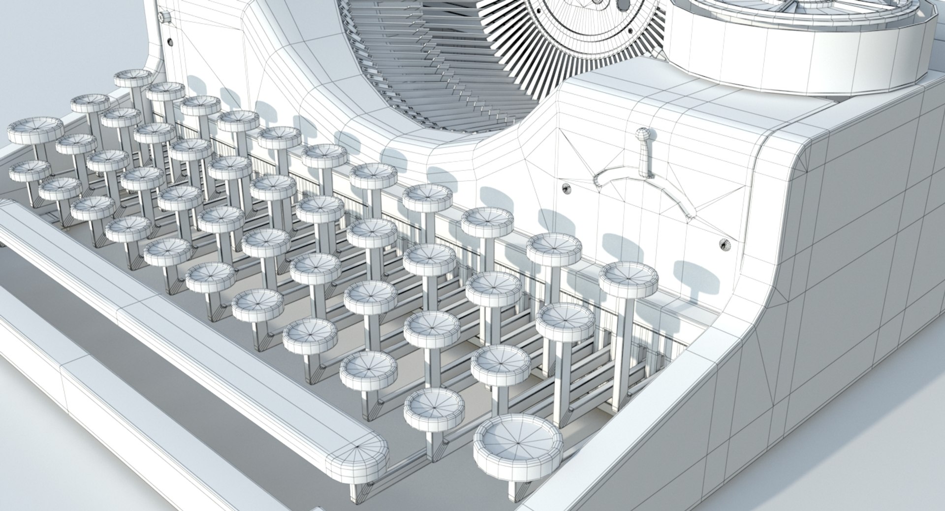 3D Type Retro Model - TurboSquid 1300640
