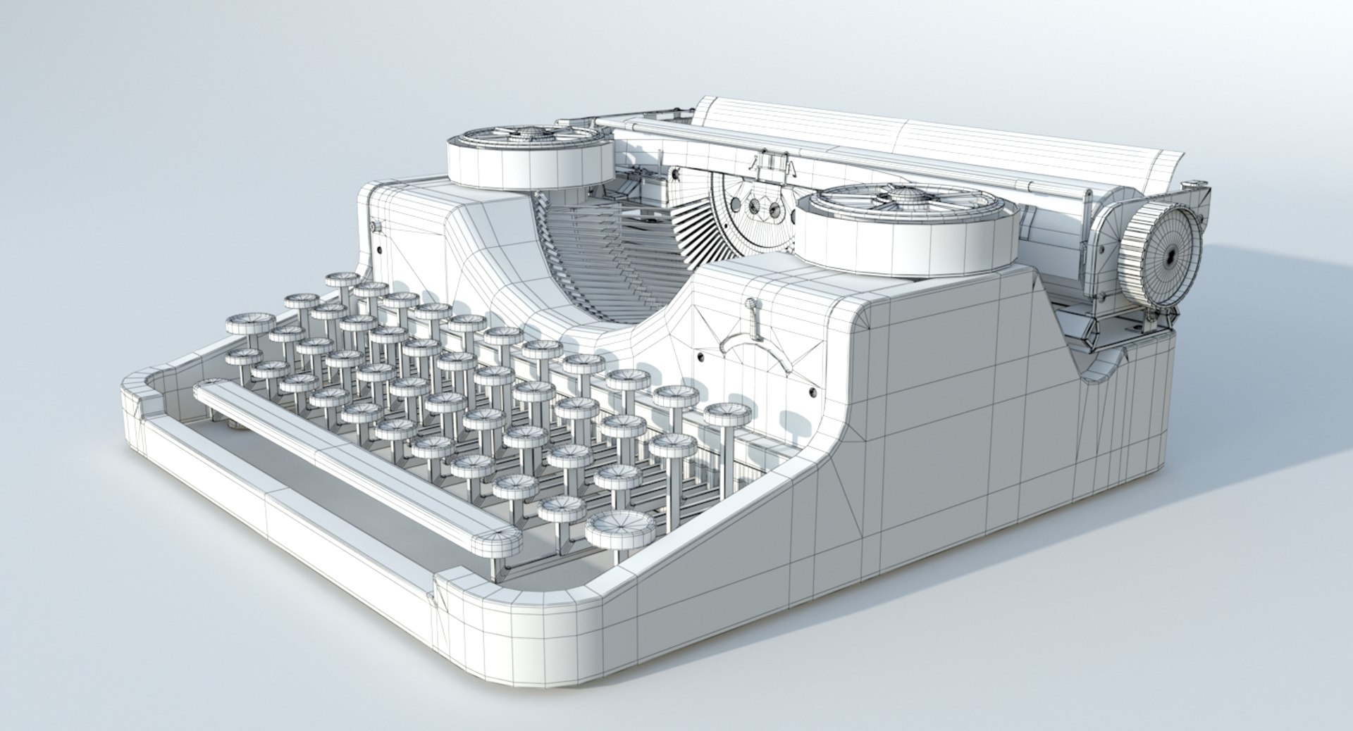 3D Type Retro Model - TurboSquid 1300640