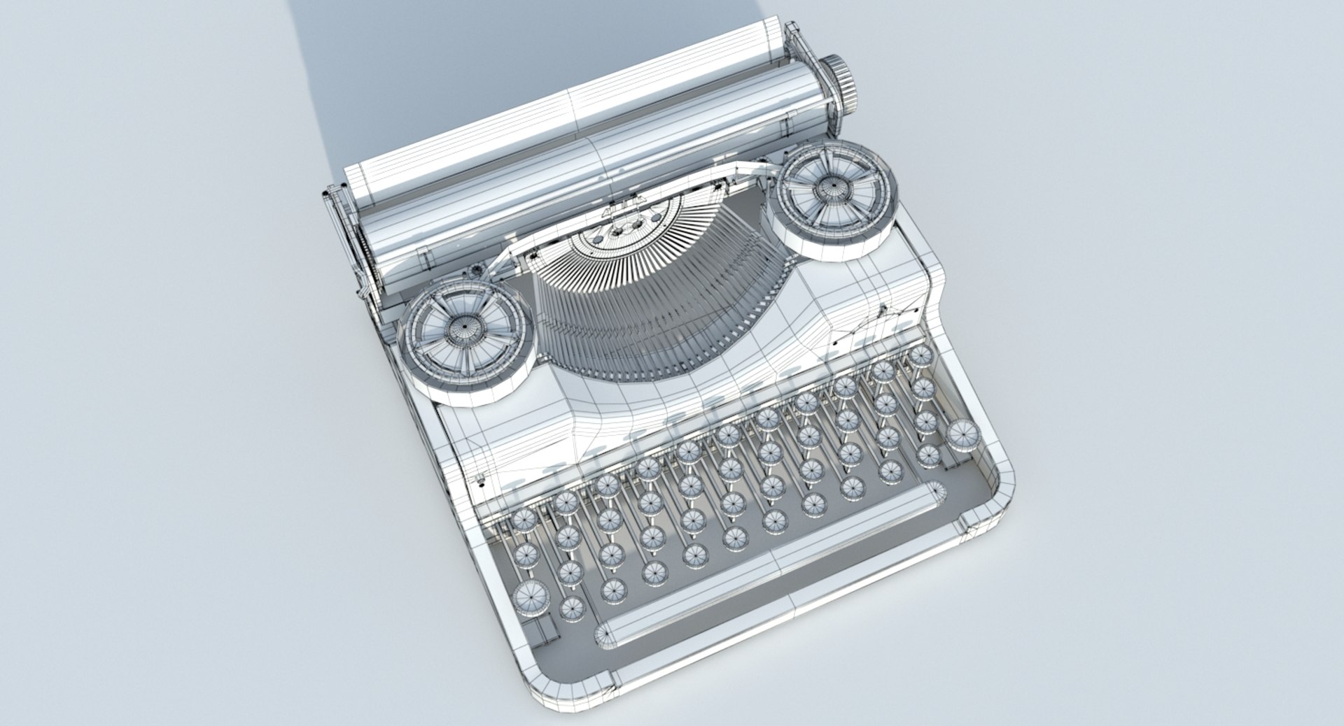 3D Type Retro Model - TurboSquid 1300640