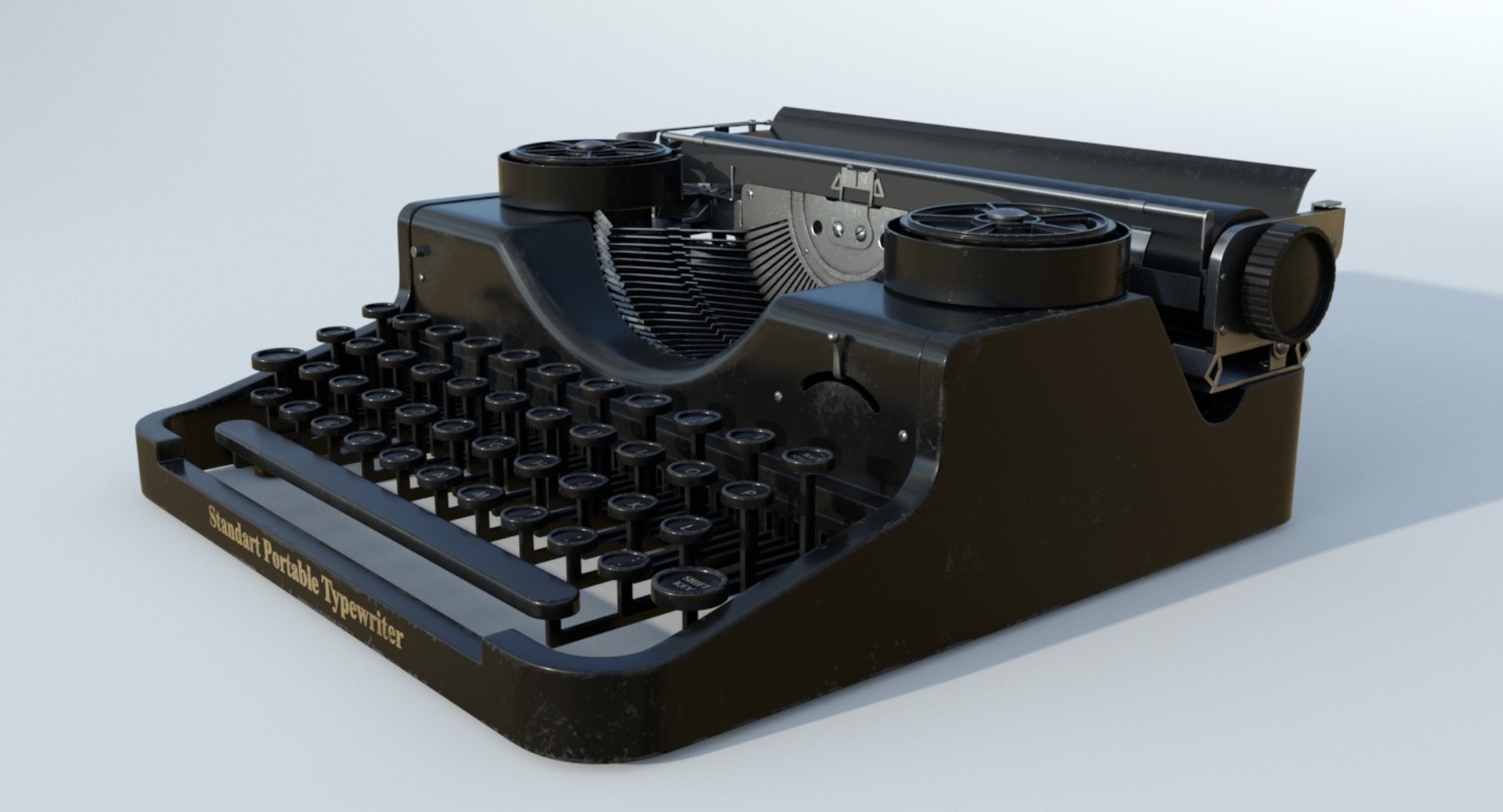 3D Type Retro Model - TurboSquid 1300640