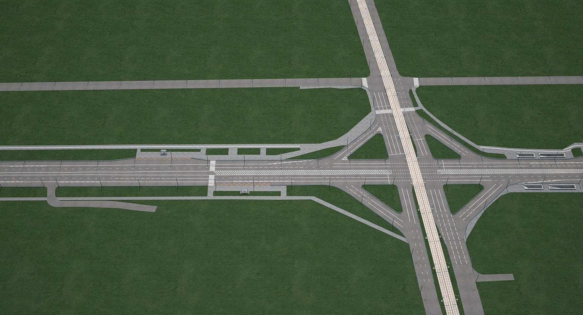 Highway Road 2 Model | 1145751 | TurboSquid