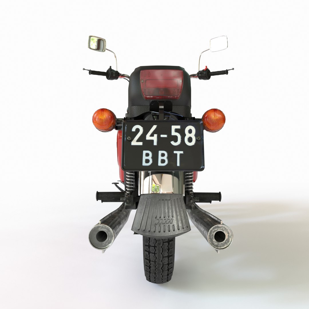 3D Soviet Izh Jupiter 5 - TurboSquid 1429004